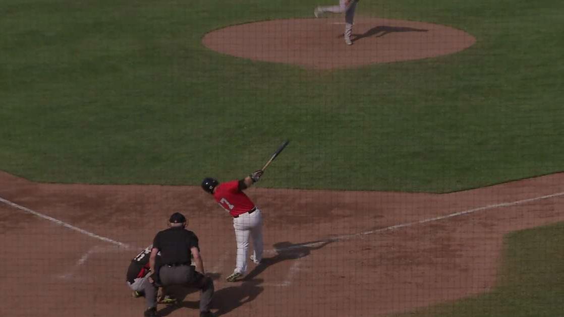 DeLuca Homers Twice in RedHawks Exibition Win - KVRR Local News