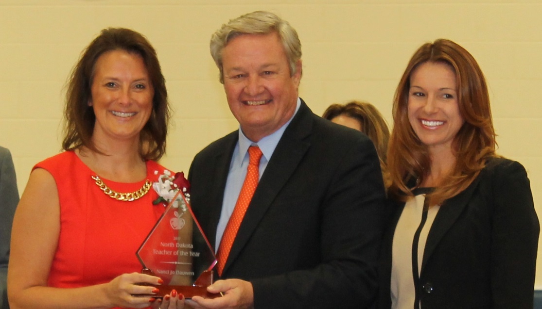 West Fargo Teacher is N.D. Teacher of the Year - KVRR Local News