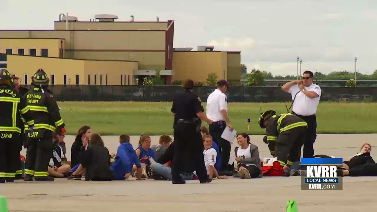 Hector International Airport Holds Disaster Training Exercise