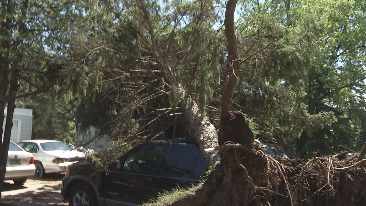 Storm Damage in Bemidji - KVRR Local News