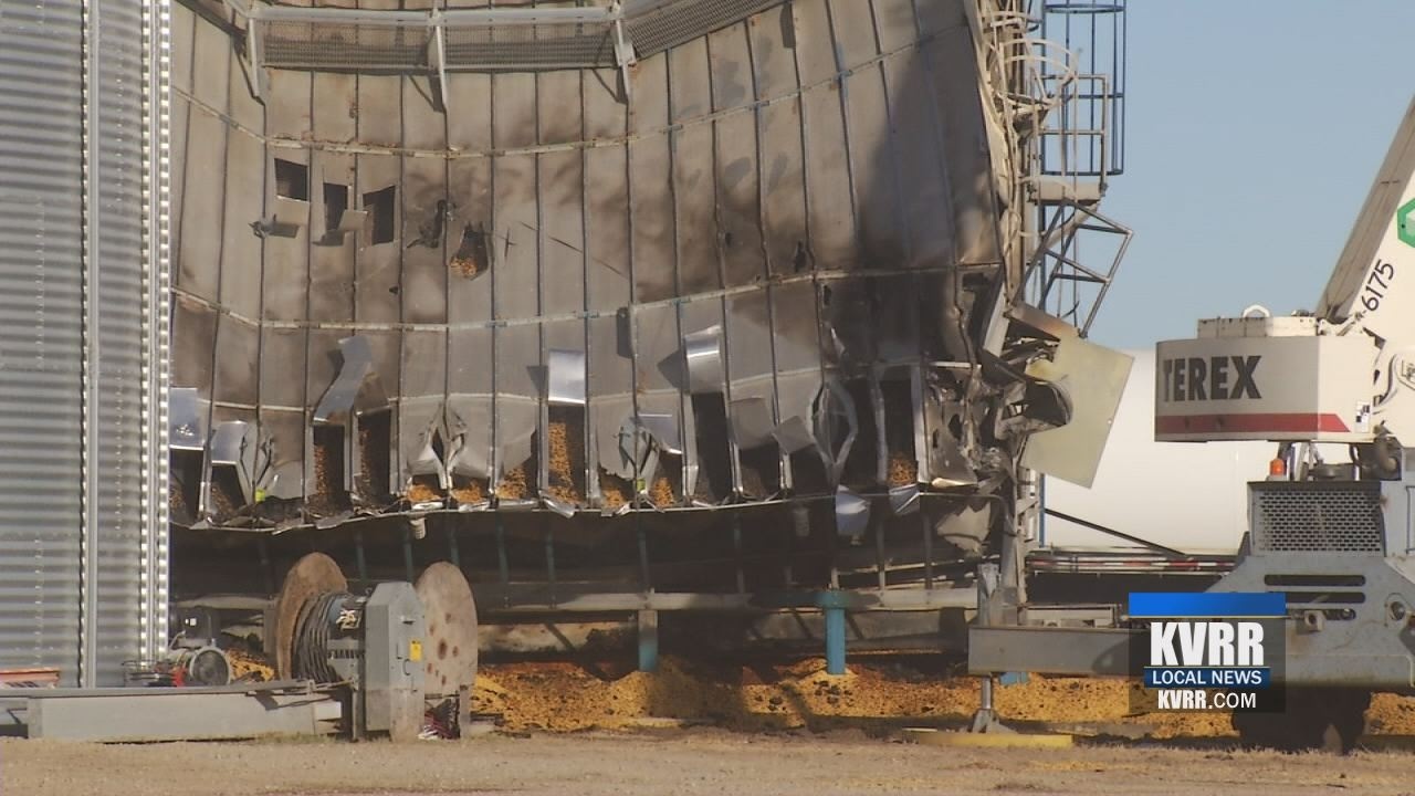 Grain Bin Fire Challenges Firefighters - KVRR Local News
