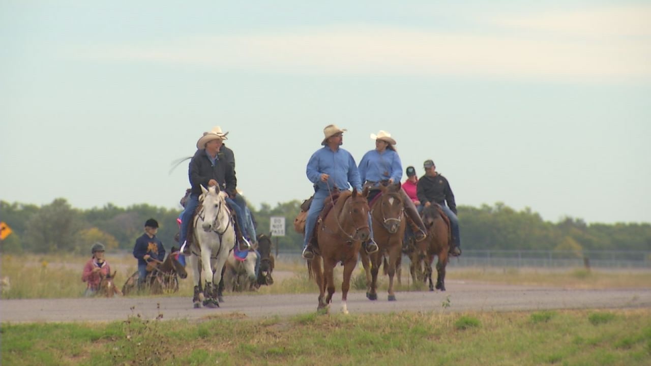 Cowboy Up's Cross-State Ride Raises Money for Cancer - KVRR Local News