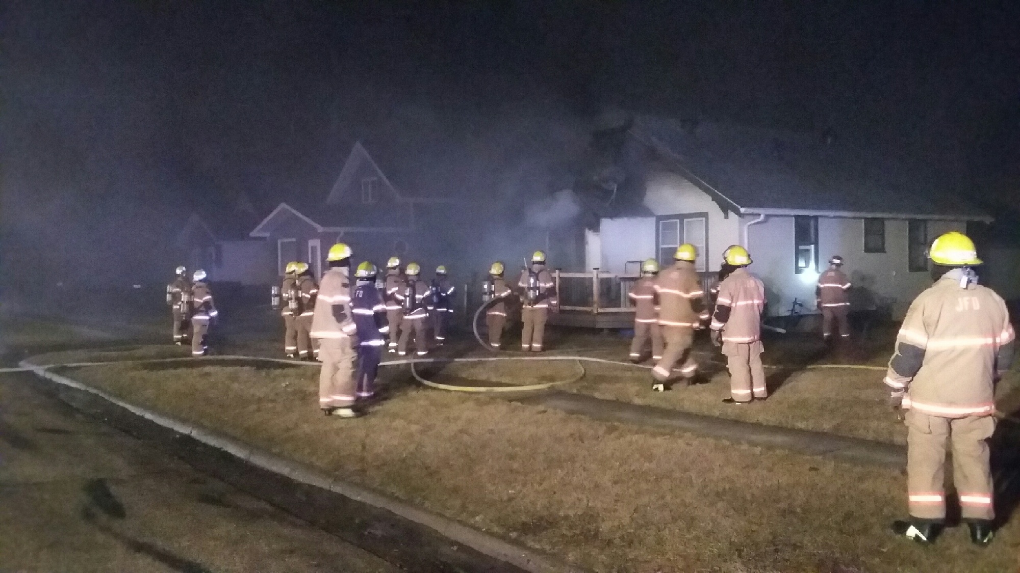 Two Displaced After Jamestown House Fire - KVRR Local News