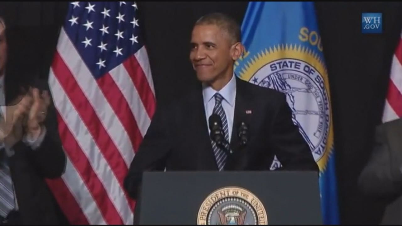 President Obama in South Dakota: "I Saved the Best for Last" - KVRR ...