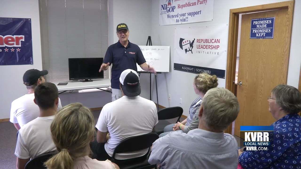 Rep. Kevin Cramer Goes Door-to-Door on Campaign Trail - KVRR Local News