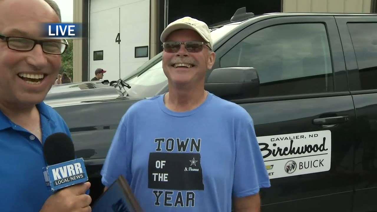 Mayor Tim Higdem is Honored That St. Thomas, ND is Named Town of the ...