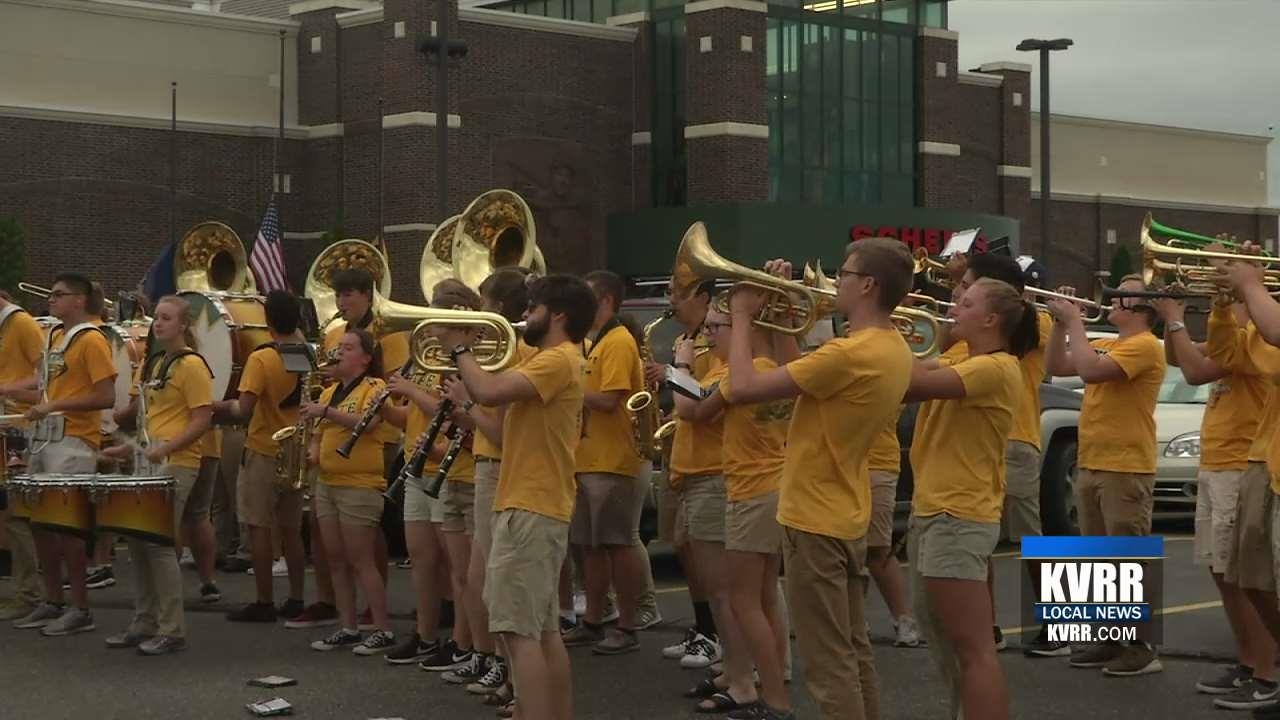 Bison Fans Get Excited for Upcoming Season at NDSU Block Party