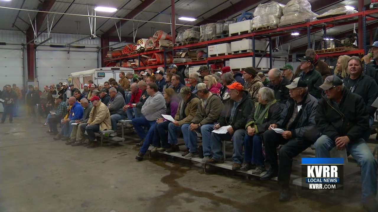 Snow Doesn't Slow Down Attendance at NDDOT Vehicle Auction