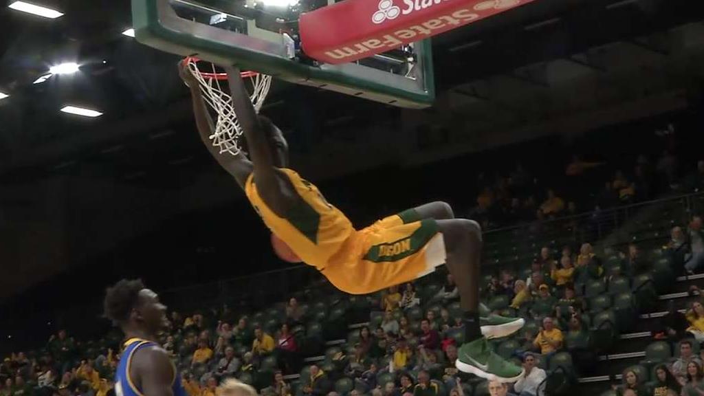 NDSU MBB Beats UC Santa Barbara Behind Big Games From Deng Geu and ...