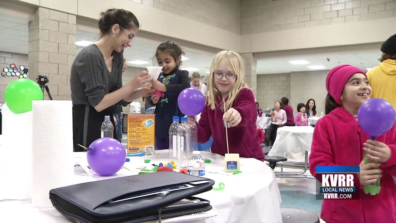 Kids Get Their Hands Dirty at Ed Clapp Elementary's Science Festival