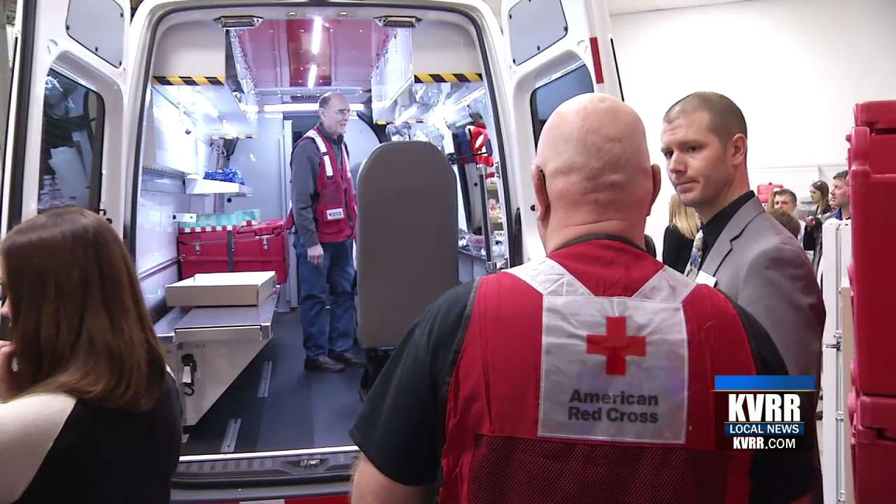 Dakotas Region Red Cross Rolls Out New Emergency Response Vehicle