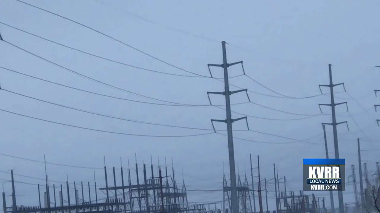 Video Shows Galloping Power Lines Caused By Winter Storm - KVRR Local News