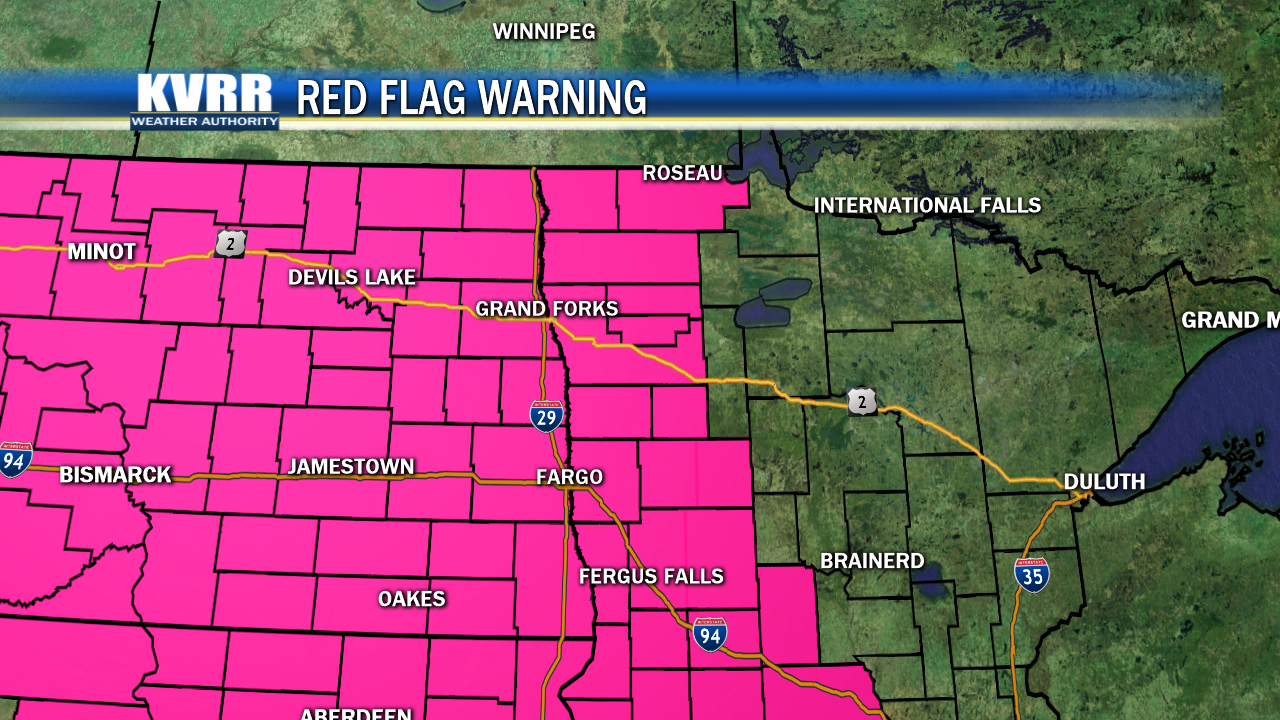 Red Flag Alert: Critical Fire Weather Conditions - KVRR Local News