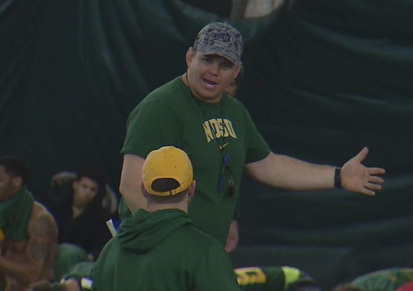 AJ Blazek Brings one-on-one Attention to First Season as NDSU O-Line ...
