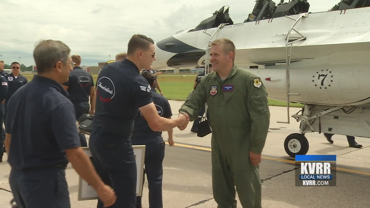Fargo Police Officer, Hometown Hero Honored With Thunderbirds Flight ...