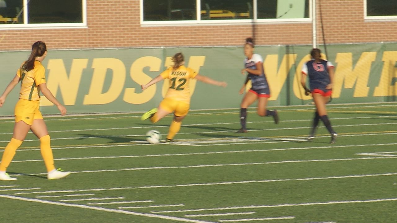 Haberle Goal Hands NDSU Soccer First Win of the Season - KVRR Local News