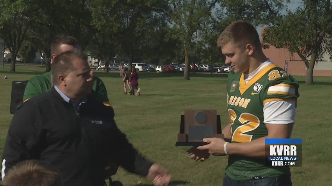 NDSU Football Player Awarded 2019 Allstate AFCA Good Works Team Award ...