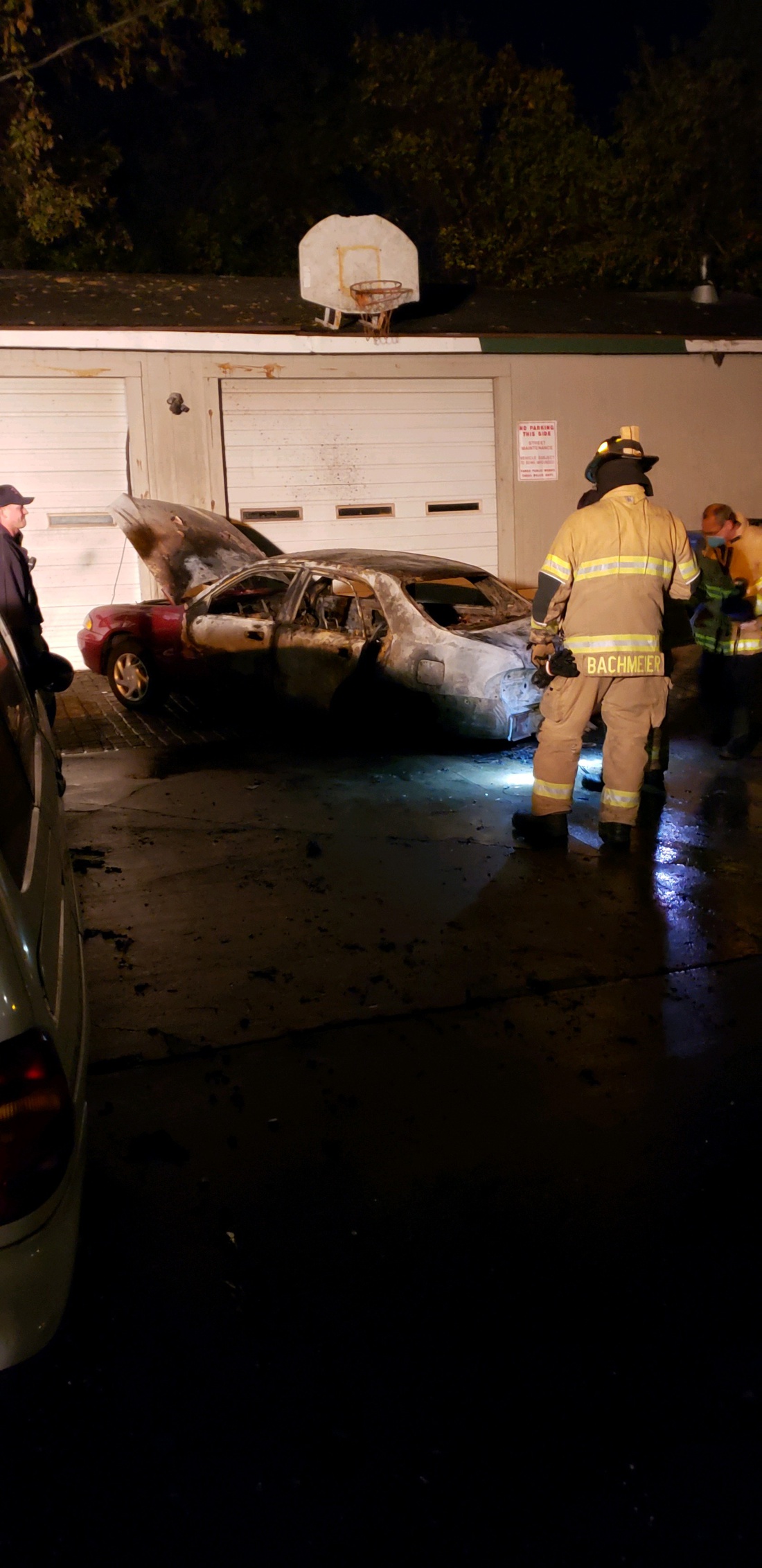 Police Discover Flaming Car in Driveway - KVRR Local News