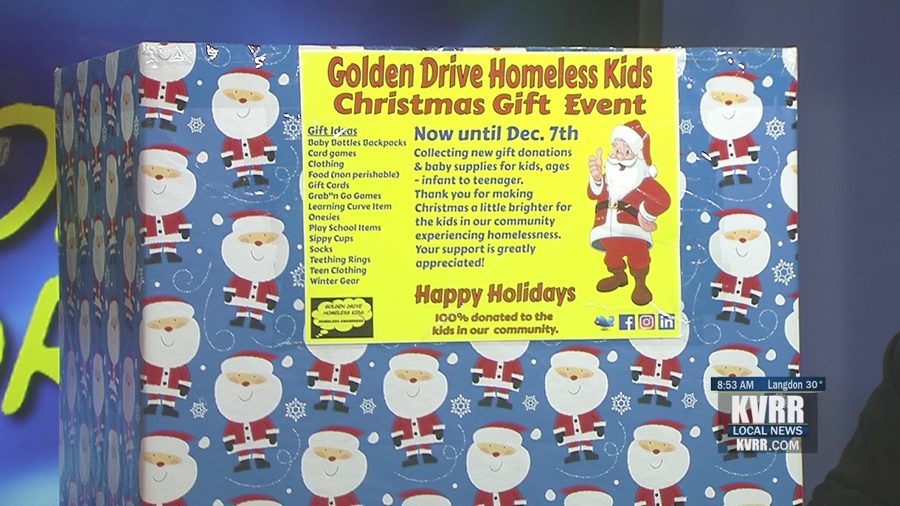 LIVE: Christmas Gift Drive With Golden Drive - KVRR Local News