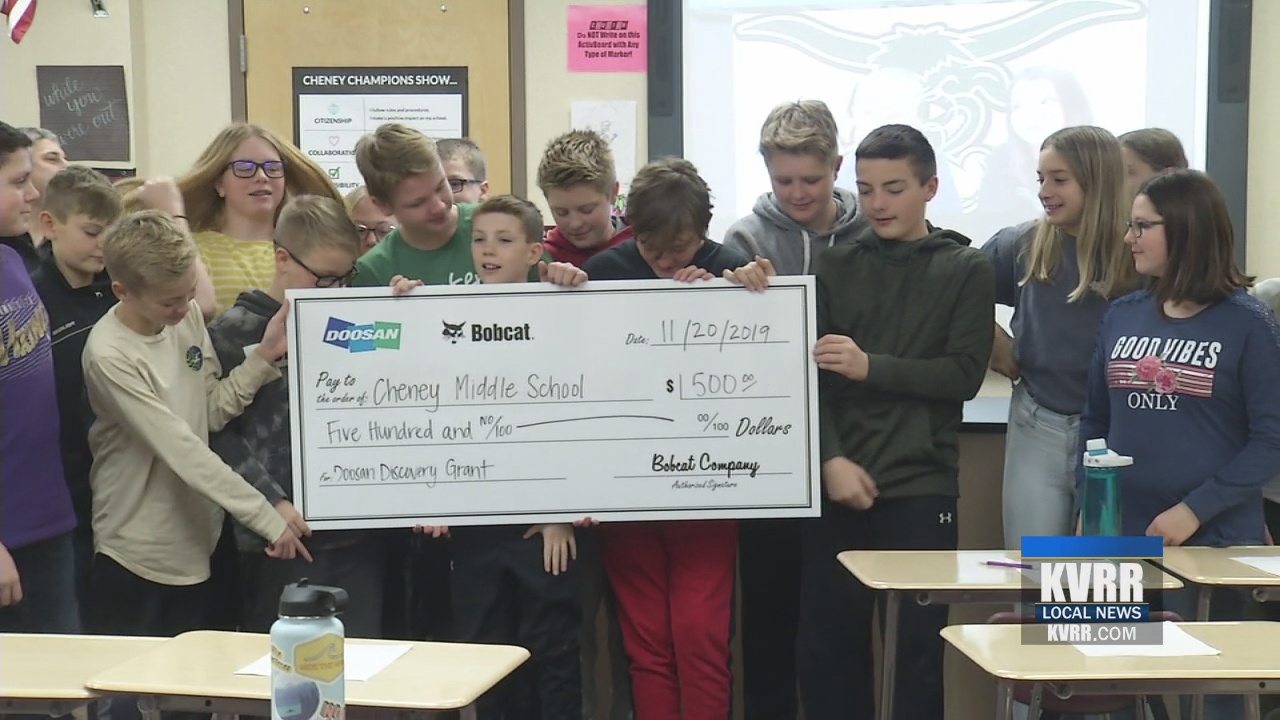 West Fargo's Cheney Middle School awarded Doosan grant for STEM - KVRR ...