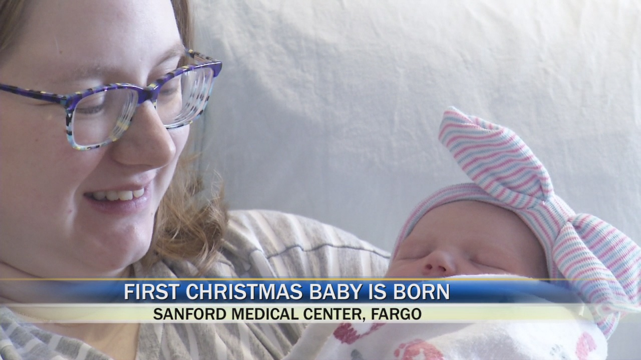 Sanford Health in Fargo Welcomes a Baby Born on Christmas - KVRR Local News
