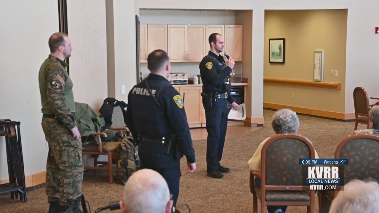 Red River Valley SWAT Team Speak at Coffee With a Cop - KVRR Local News