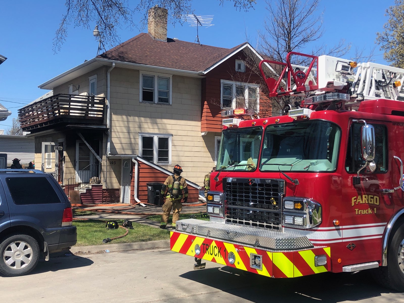 One Person Injured in Fargo Fire - KVRR Local News