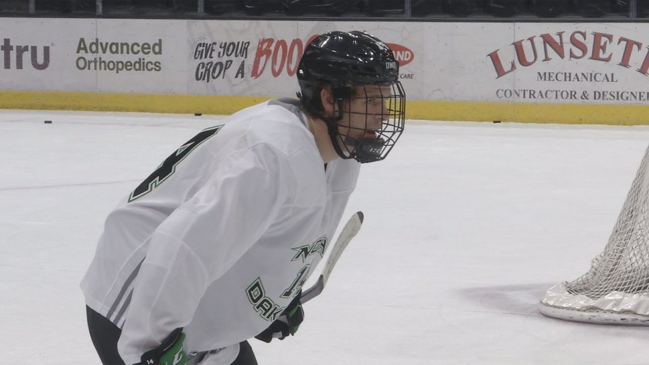 UND Hockey Returns to The Ralph for Voluntary Workouts - KVRR Local News