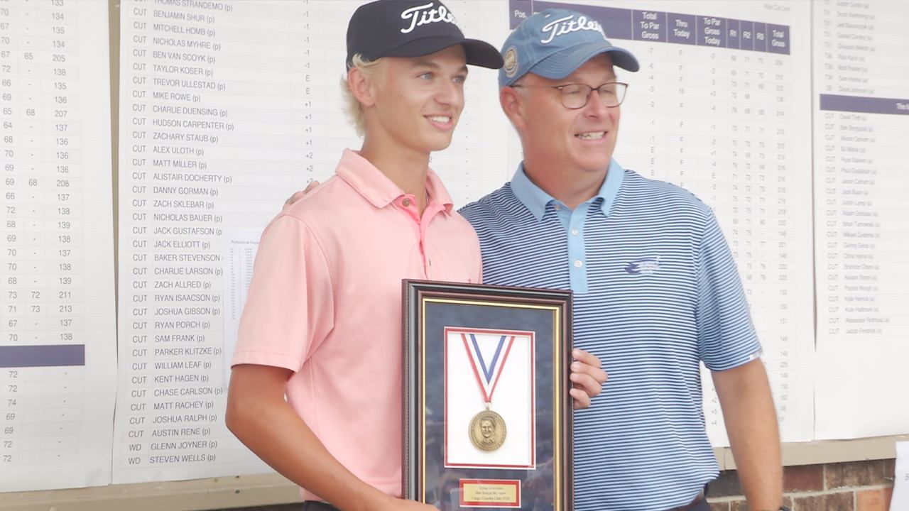 Skarperud Wins Bobcat Open Amateur - KVRR Local News