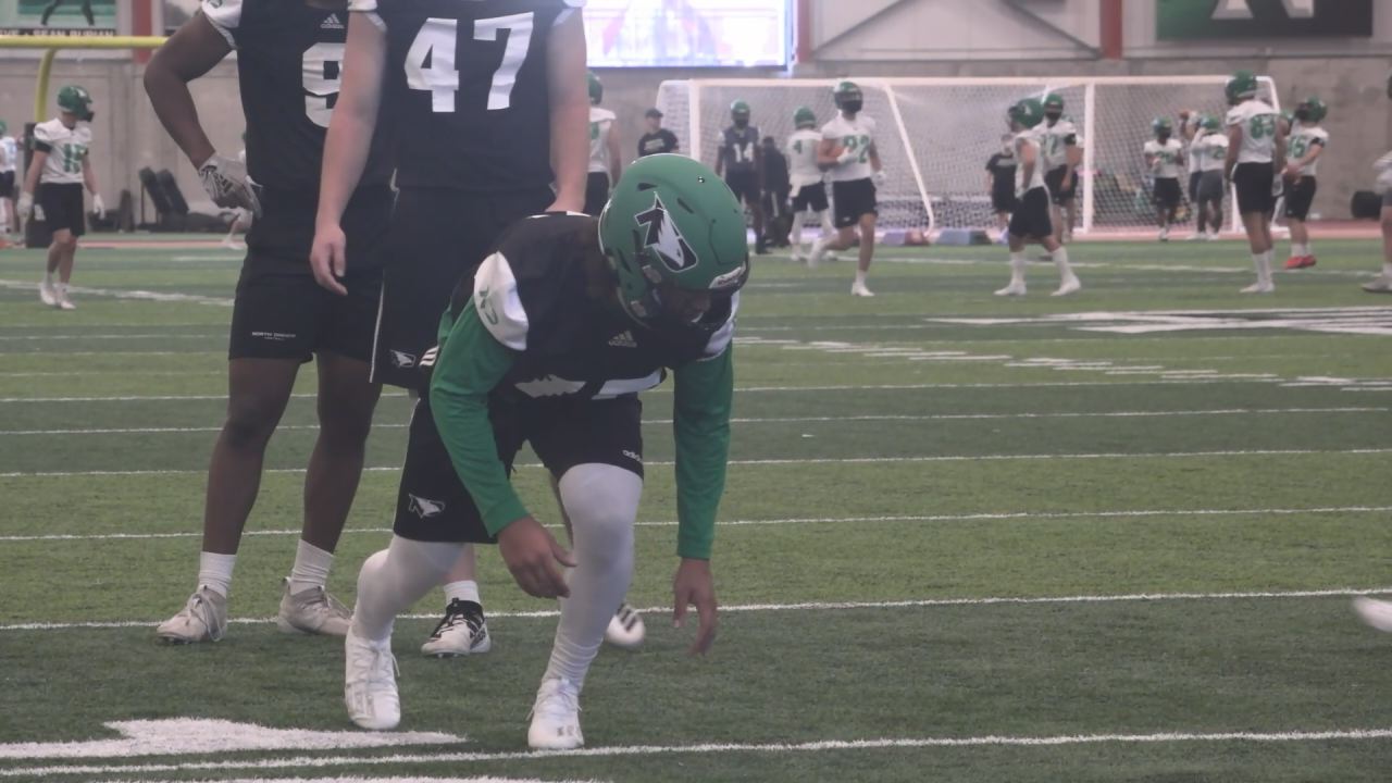 UND Football Returns to the Practice Field - KVRR Local News