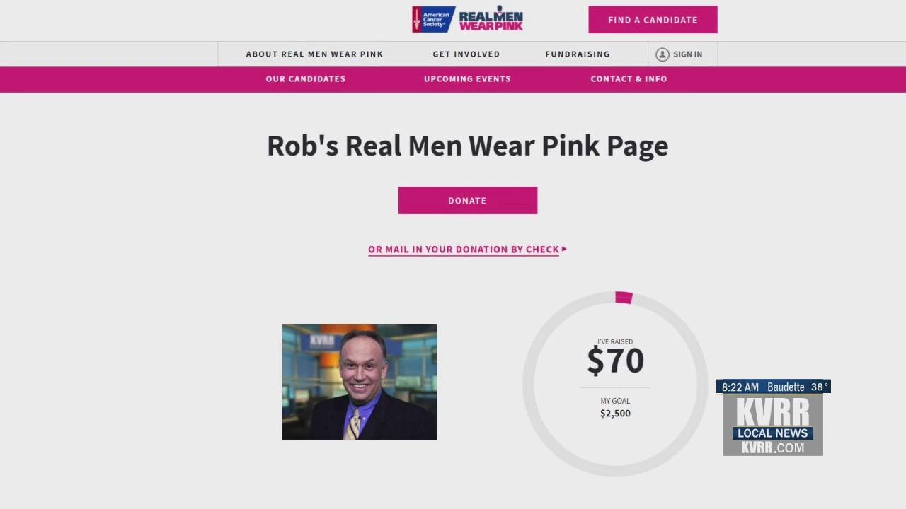 LIVE: Real Men Wear Pink With Rob Kupec - KVRR Local News
