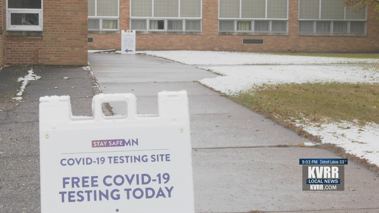Moorhead opens first COVID-19 saliva testing site - KVRR Local News