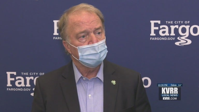 Fargo mayor aligns local capacity limits with state - KVRR Local News