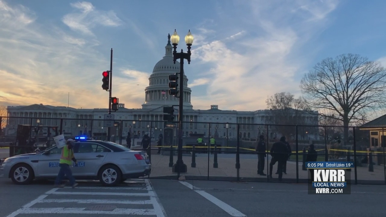 Unprecedented security in Washington for Biden's inauguration - KVRR ...