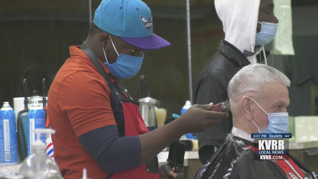 Moler Barber College thanks first responders with free haircuts - KVRR ...