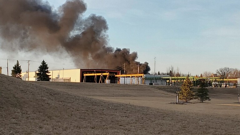 Former Mid America Steel building fire was intentionally set - KVRR ...