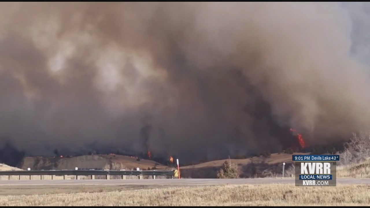 National Guard leader describes Western ND wildfire response - KVRR ...