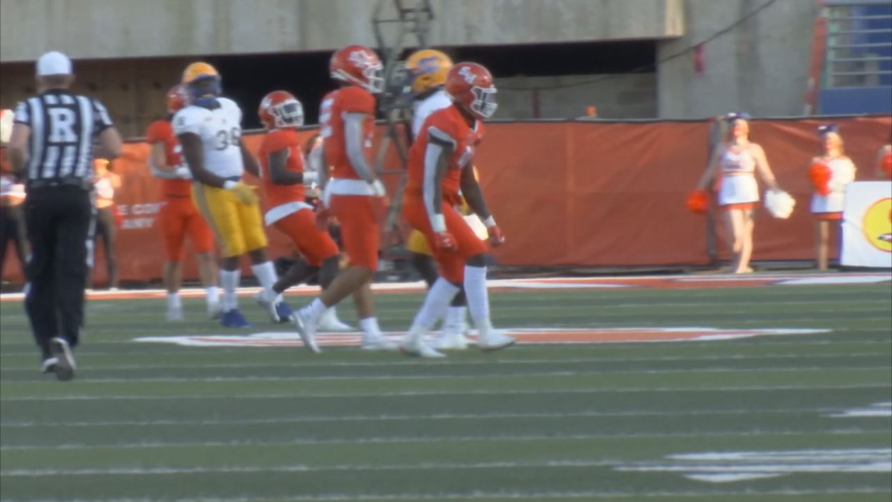 NDSU/SHSU Could Be Defined By A Battle At The Line - KVRR Local News