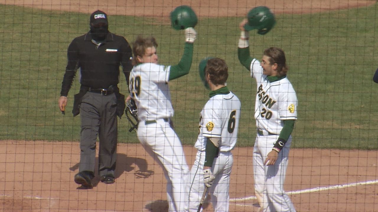 NDSU Baseball Loses Four-Run Lead; Falls at Home to Oral Roberts - KVRR ...