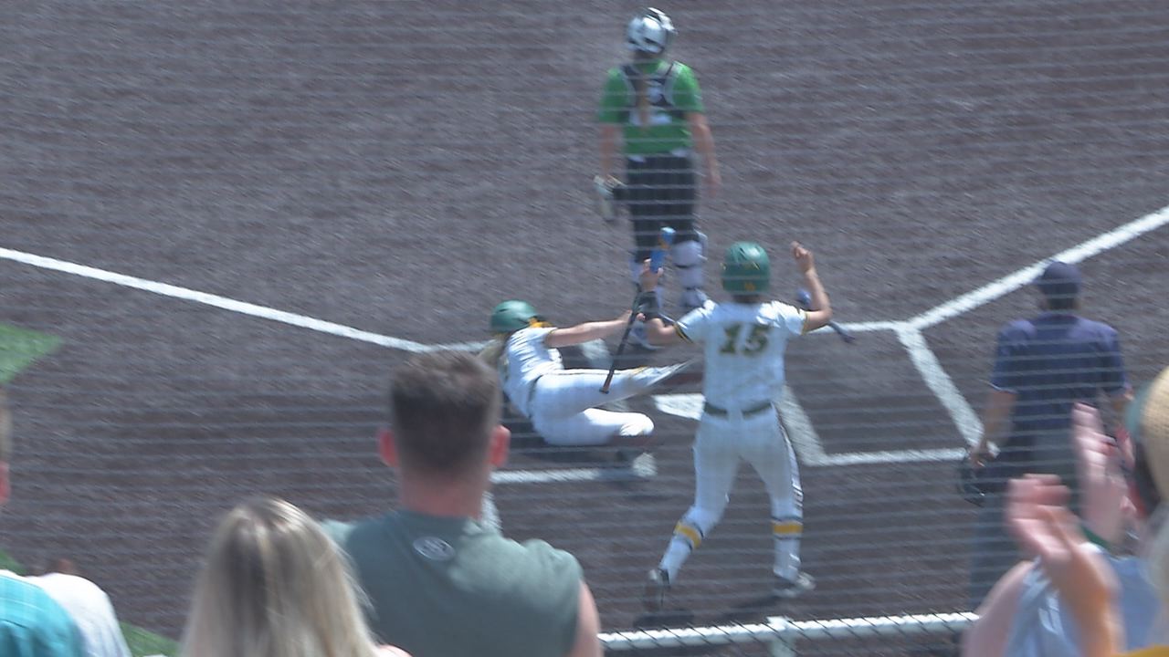 NDSU Softball Sweeps Saturday Double Header From UND - KVRR Local News