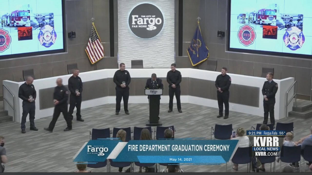 Six graduate from Fargo/West Fargo joint firefighter academy - KVRR ...