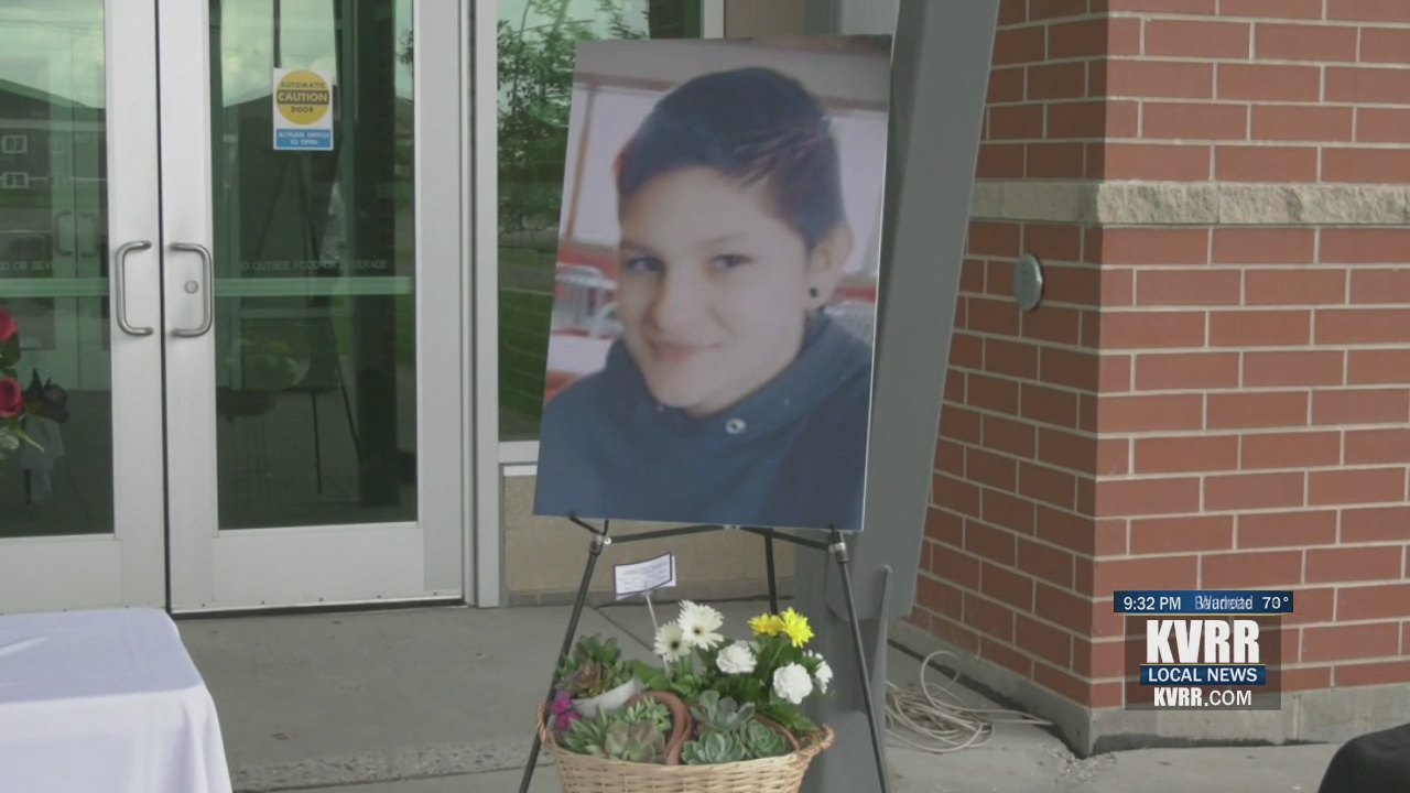Public Service Held For Jupiter Paulsen at Scheels Arena - KVRR Local News