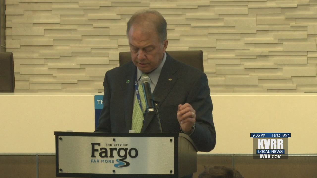 Fargo Mayor Dr. Tim Mahoney announces 2022 preliminary budget - KVRR ...