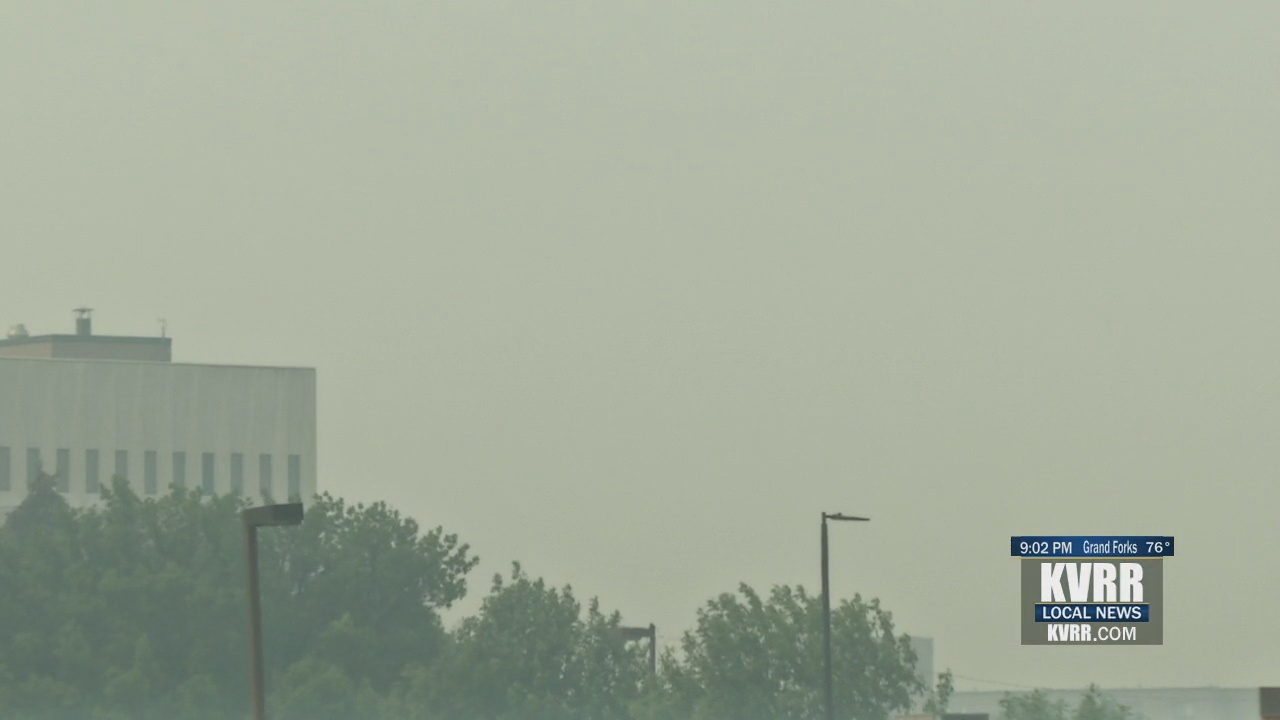 Wildfire smoke intensifies across the Red River Valley - KVRR Local News