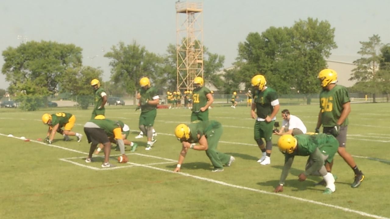 NDSU Focusing On "Minimal Gains" Every Day Of Camp - KVRR Local News