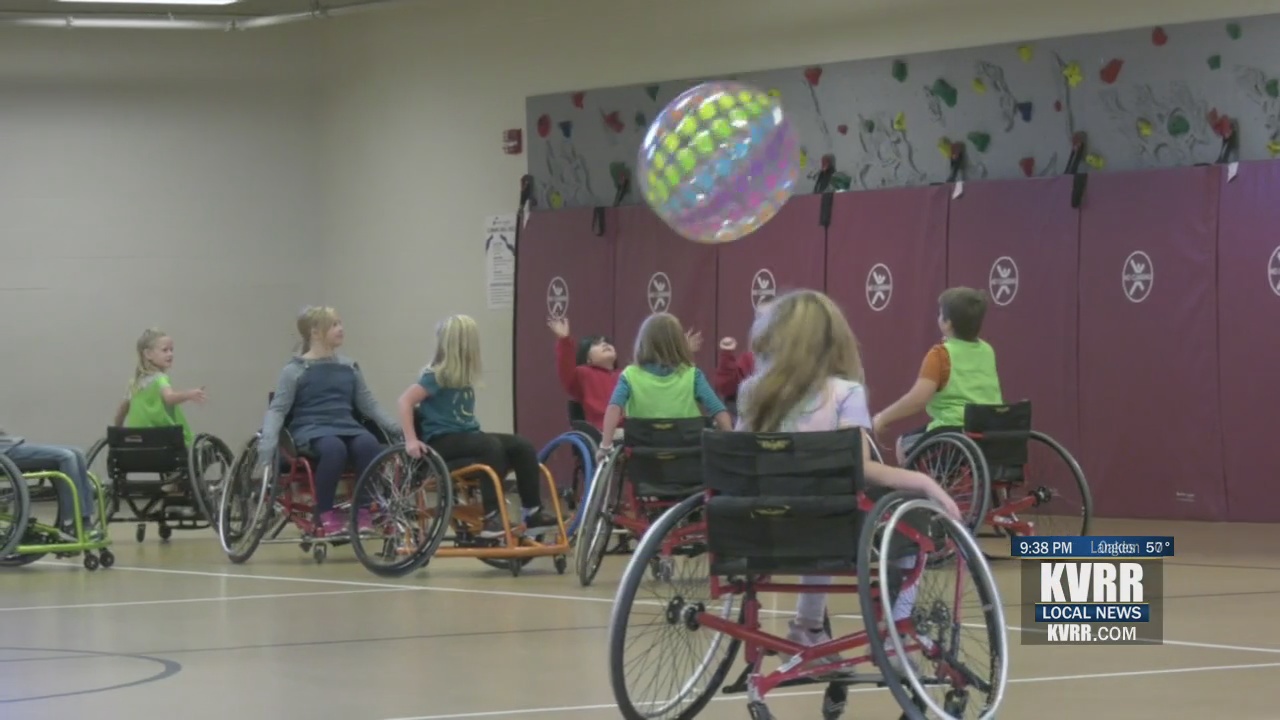 Hope Inc. leads adaptive phy. ed. class in Hawley - KVRR Local News