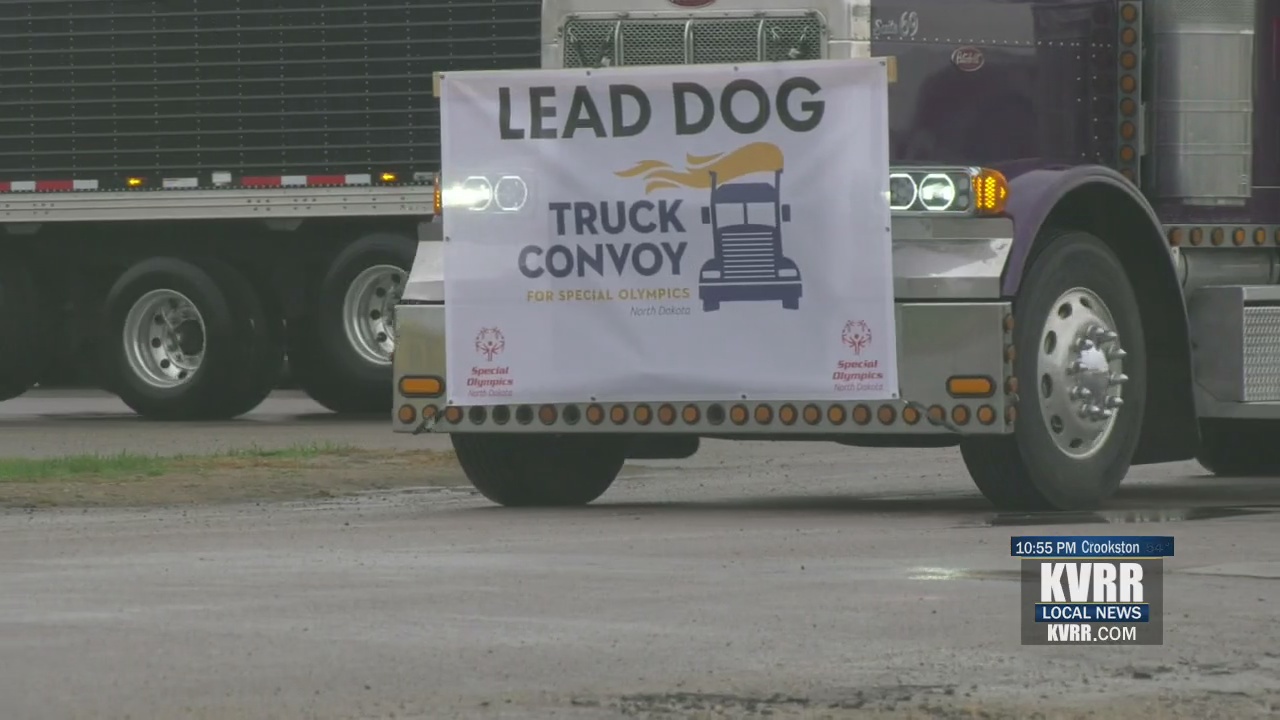 Semi convoy helps raise money for Special Olympics North Dakota - KVRR ...