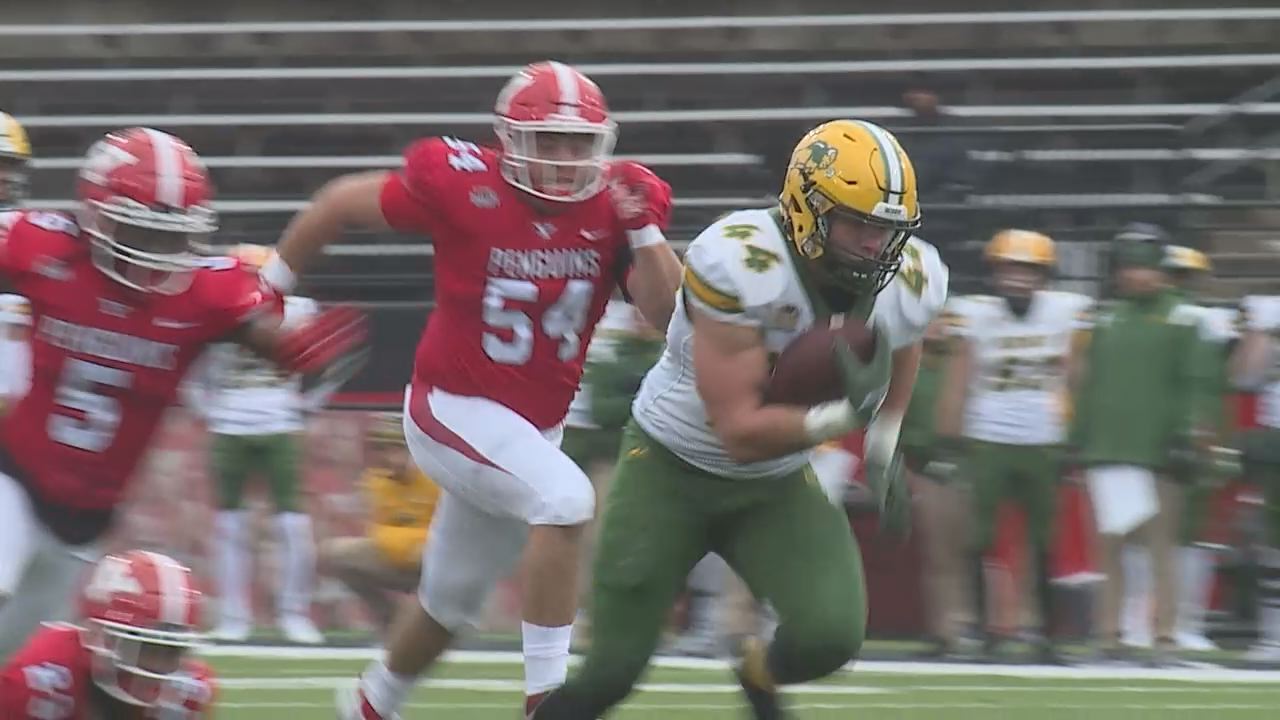 NDSU's O.C. Talks Second Option at Tight End; Success of O-Line Last ...