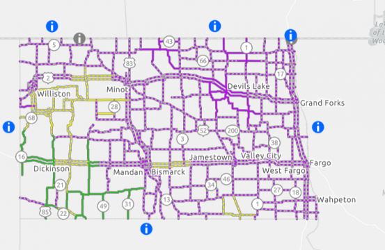 Interstates Reopened Across North Dakota, Roads Remain Icy - KVRR Local ...