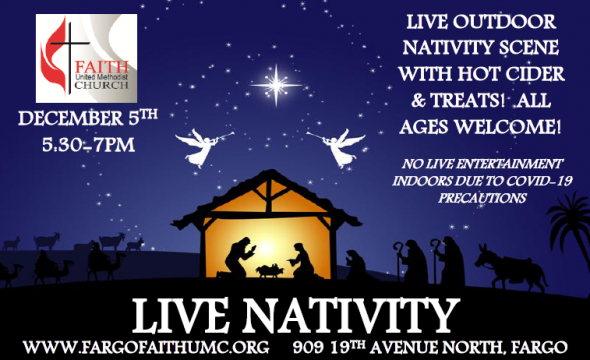 Fargo church plans outdoor Nativity with live animals - KVRR Local News